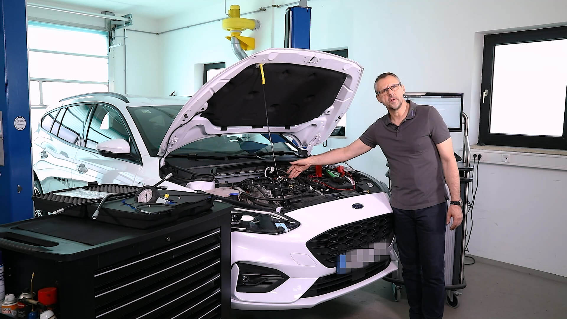2.6 Hochdruck-Eingangsprüfung am System mit Bosch HDP5 ...